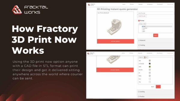 How 3D print now works - Fracktal